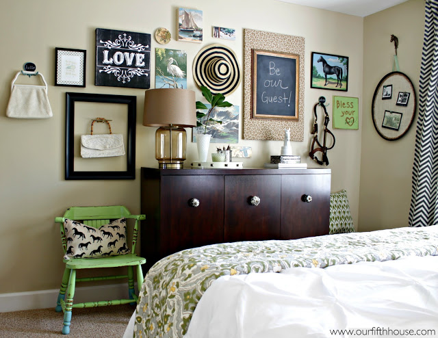 The Guest Room Gallery Wall