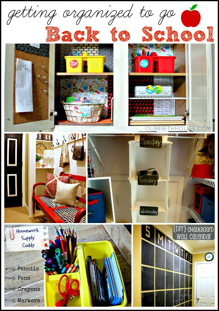 5 Back to School Organization Ideas