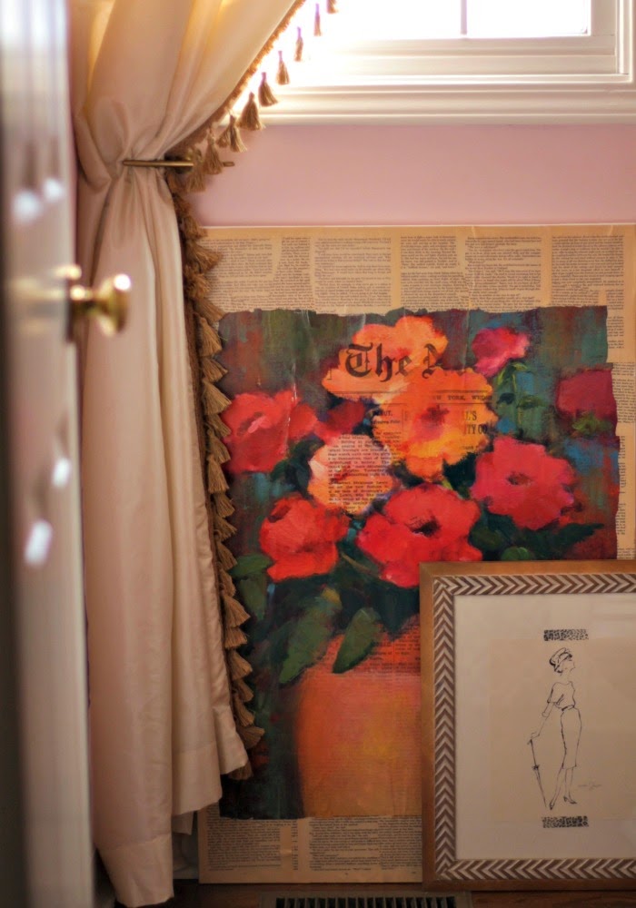 simple diy – framing with book pages