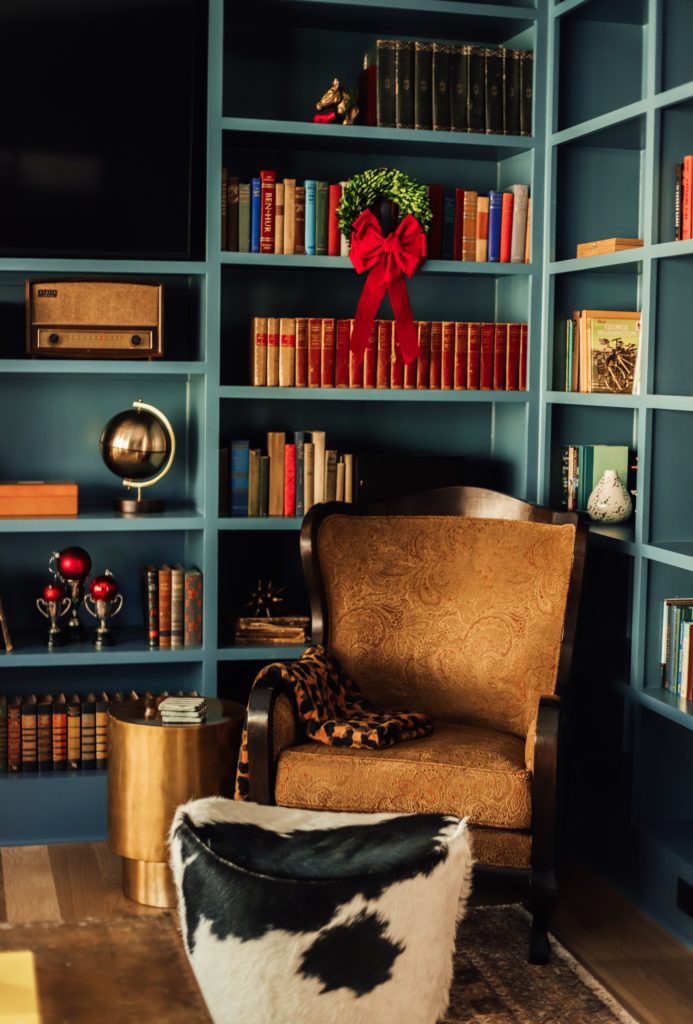 Our Family Christmas Tree in the Library