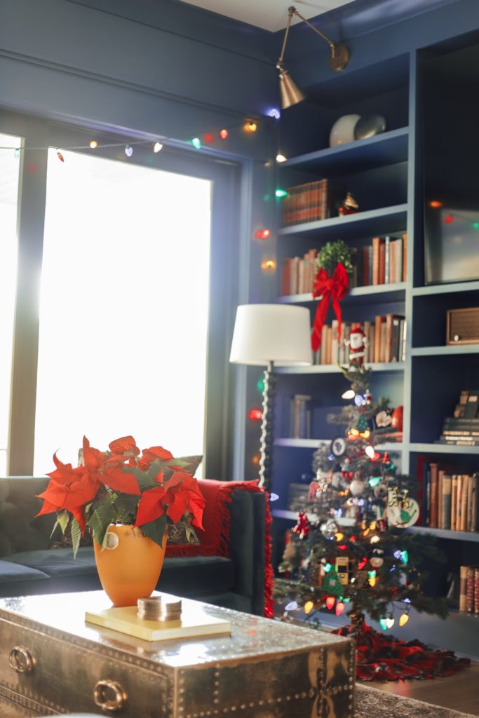 Our Family Christmas Tree in the Library
