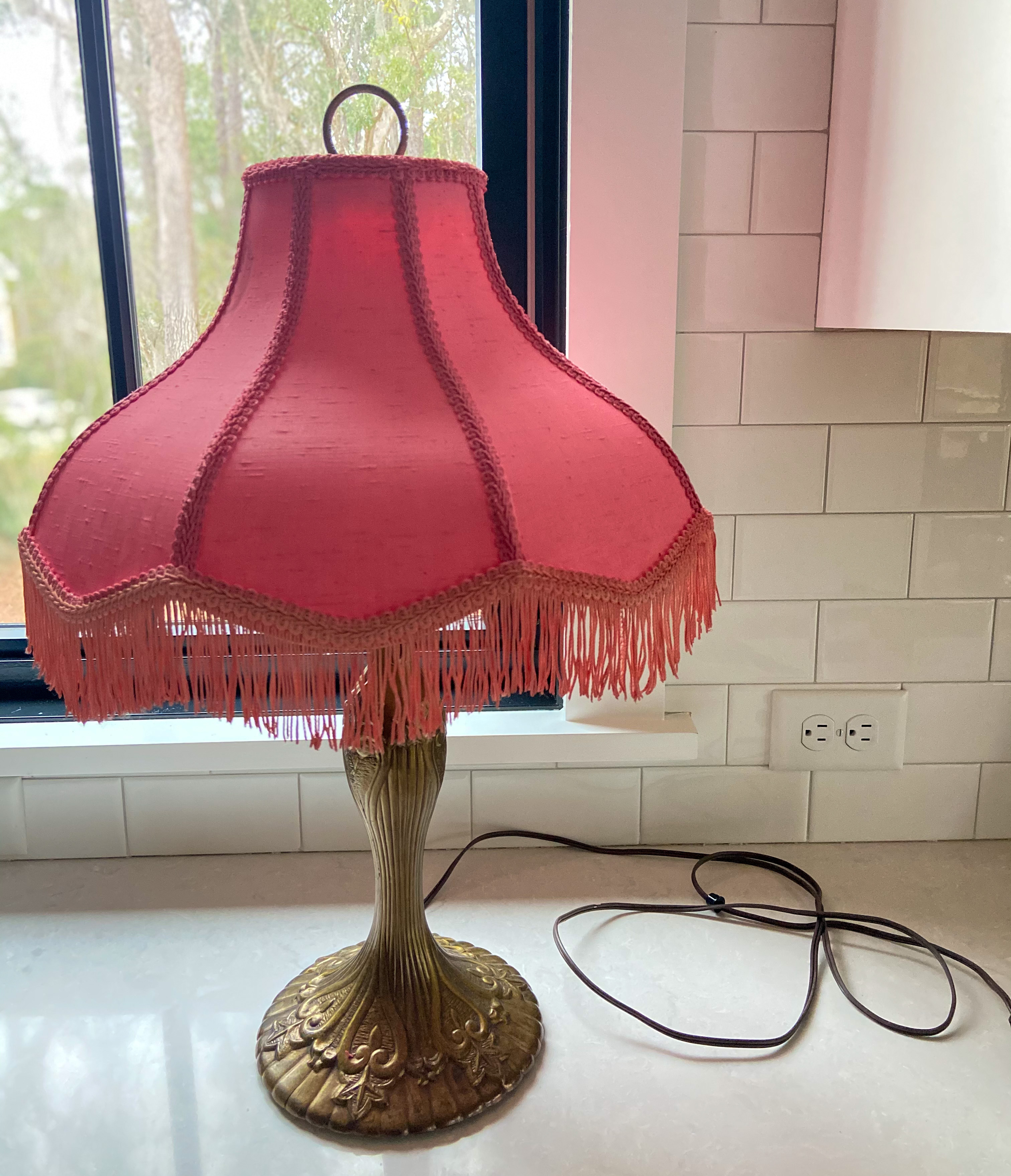 How To Paint A Lampshade
