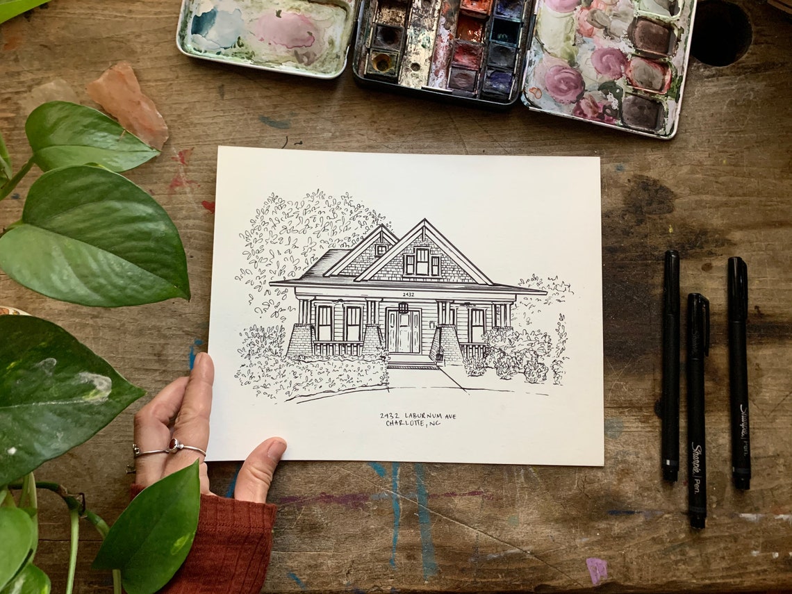 Artists That Do Custom House Portraits