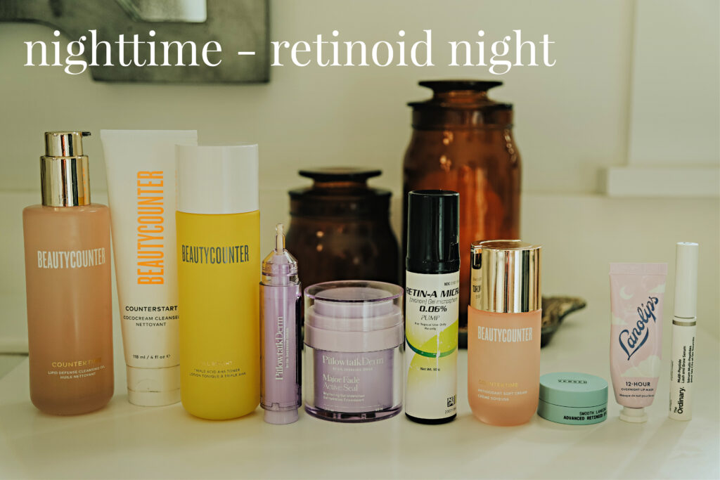 My Current Skincare Regimen at *almost* 45 Years Old